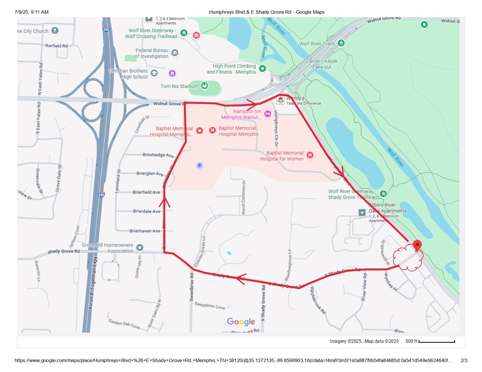 Traffic Alert: East Shady Grove Road - The City of Memphis